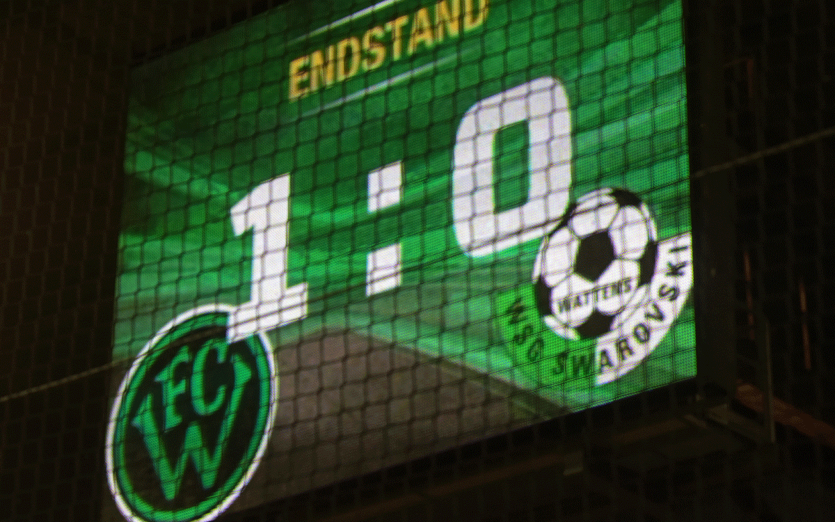 Wacker versus WSG Wattens - tivoli12